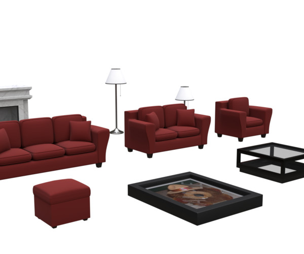 ArtStation - Living Room Asset Pack | Game Assets