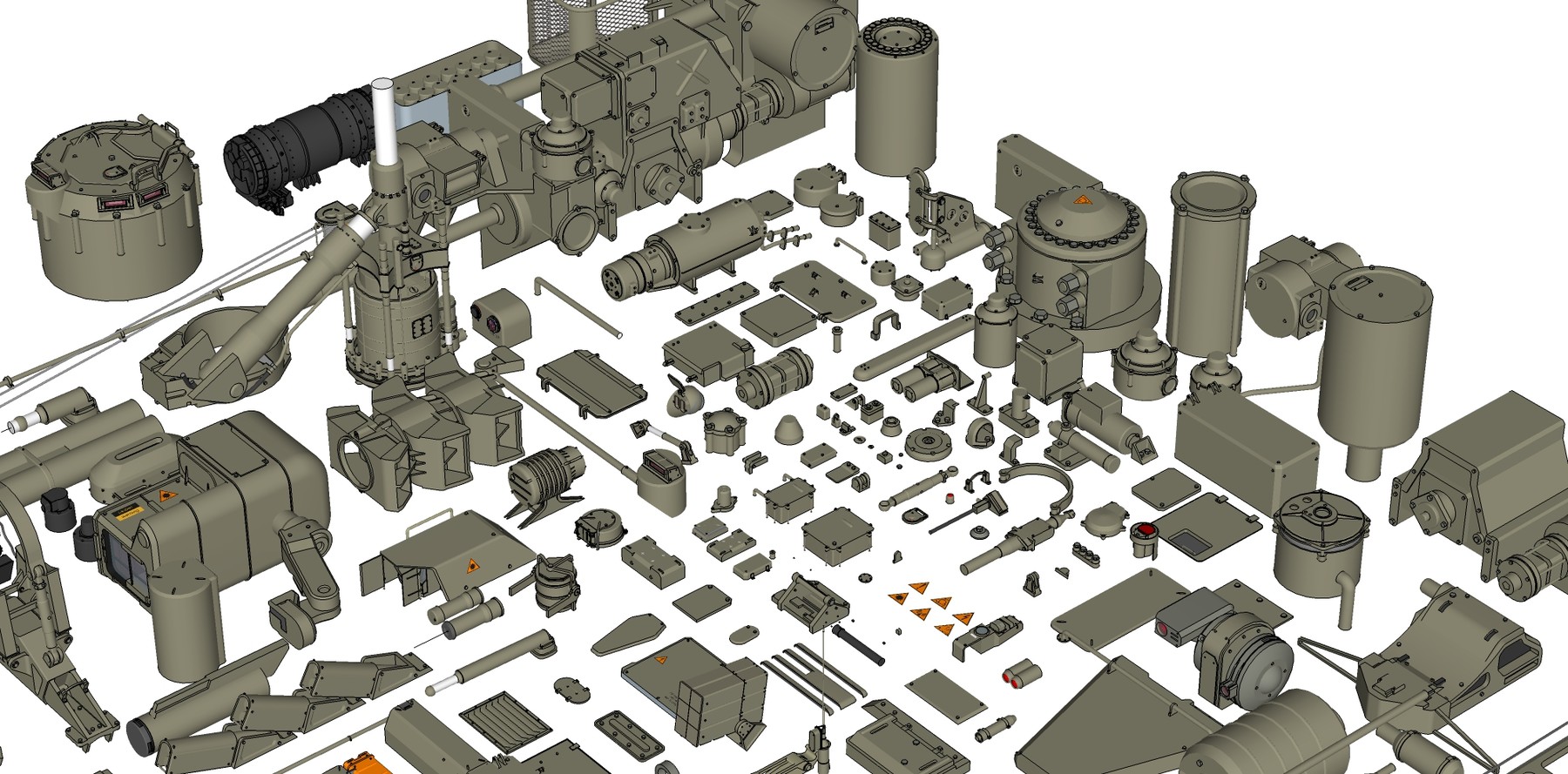 ArtStation - Mechanics collection 1 Kitbash | Resources