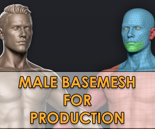 ArtStation - Male Basemesh V2 | Resources