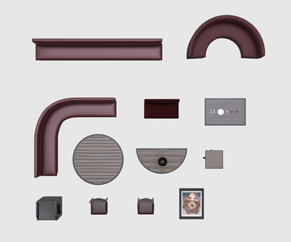 ArtStation - Restaurant Asset Pack | Game Assets