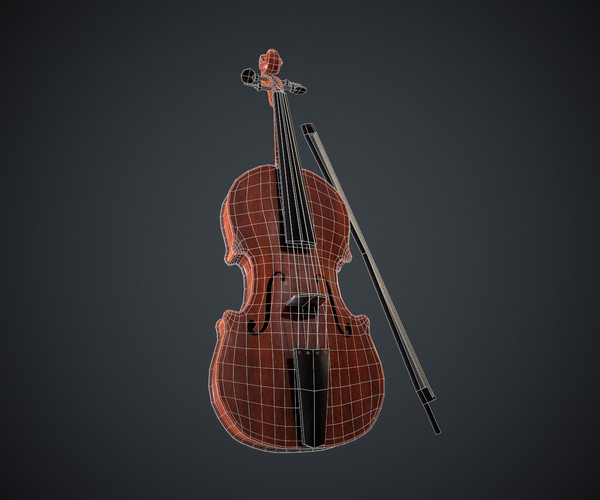ArtStation - Violin Model RealTime | Resources