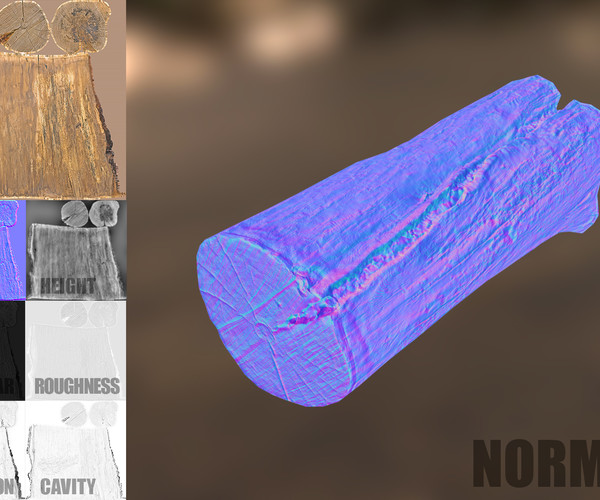 ArtStation - Log | Game Assets