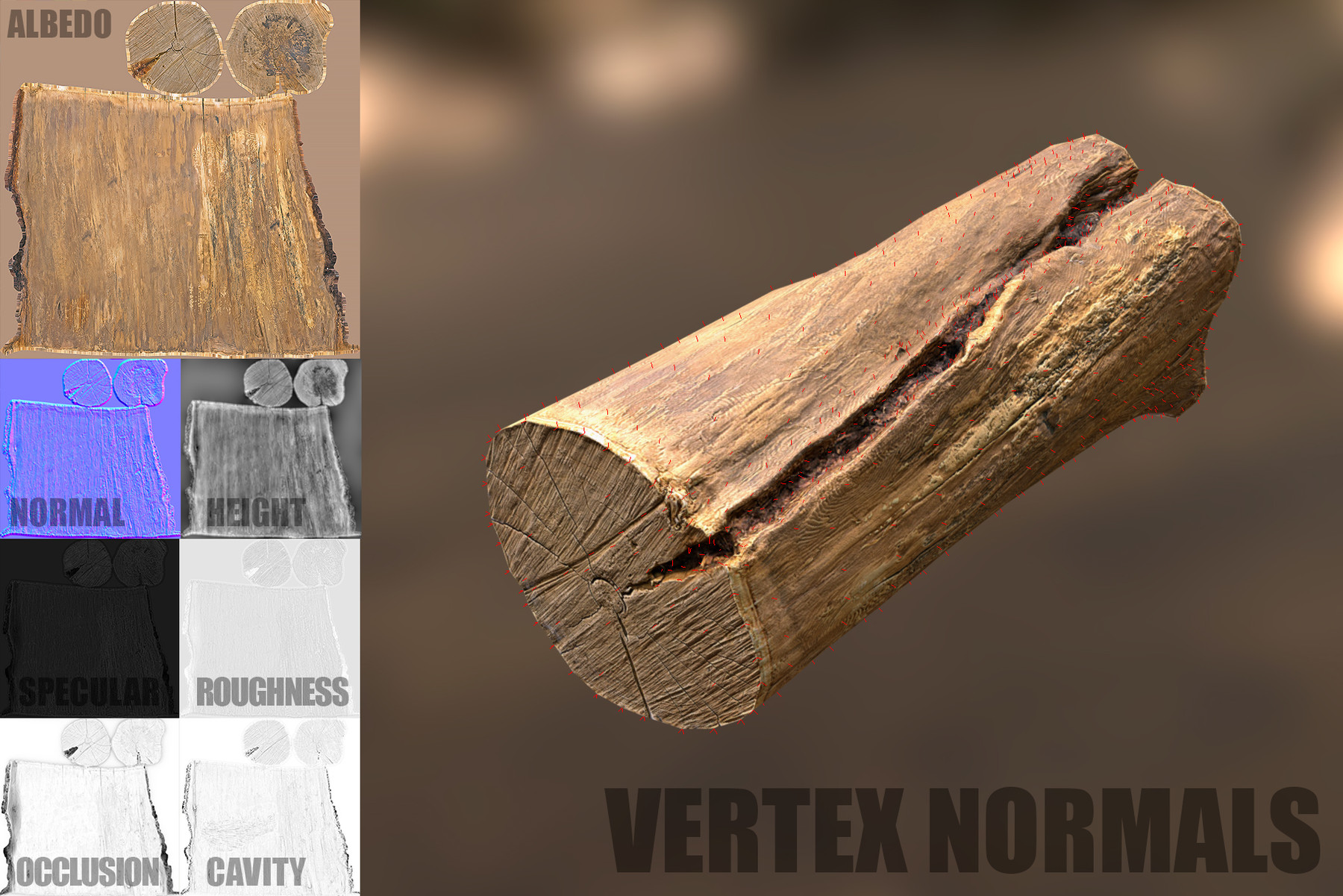 ArtStation - Log | Game Assets