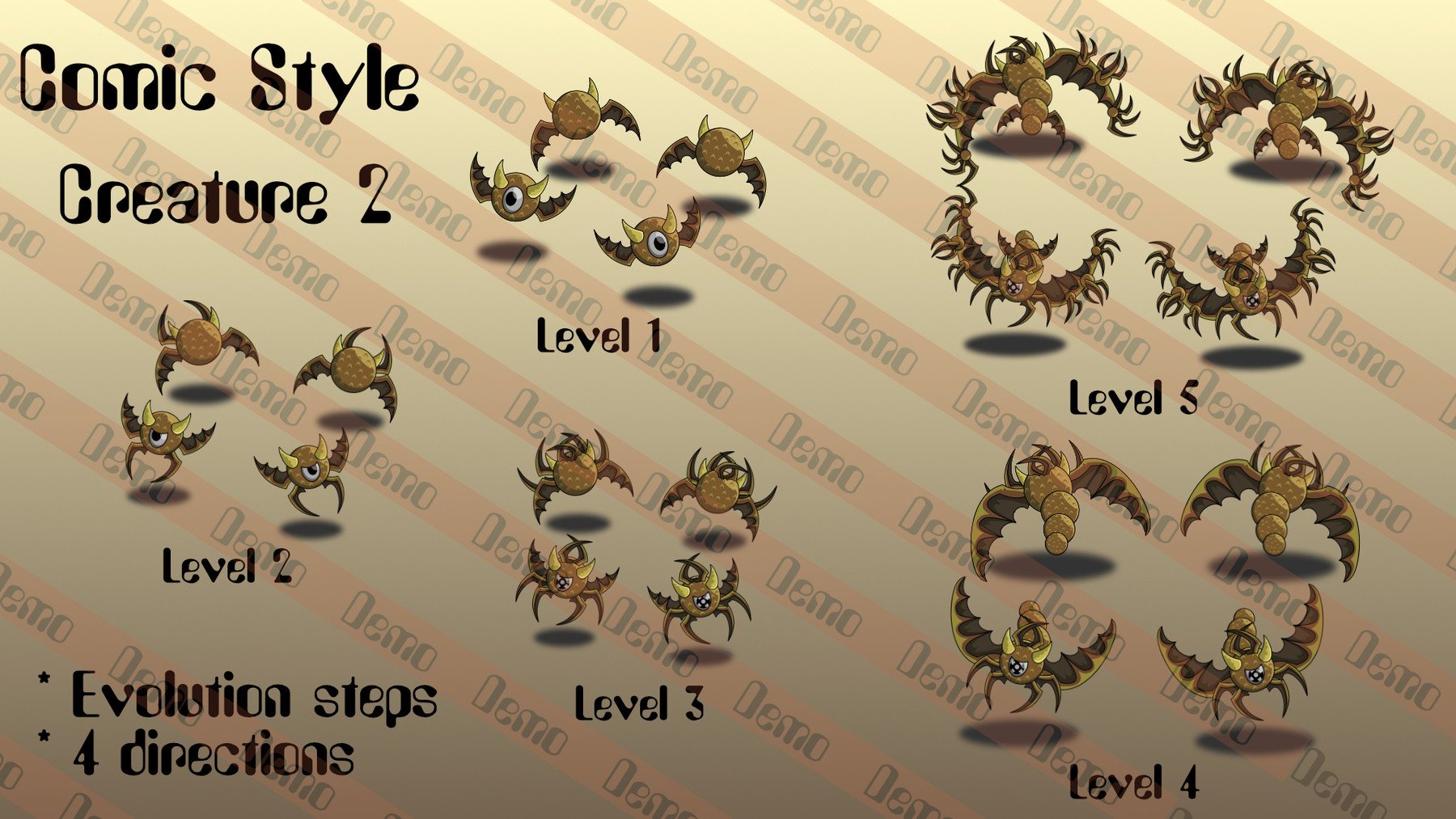 ArtStation - Creature Pack 2 Comic + Semi-Realistic Style | Game Assets