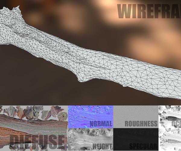 ArtStation - Dead Tree | Game Assets