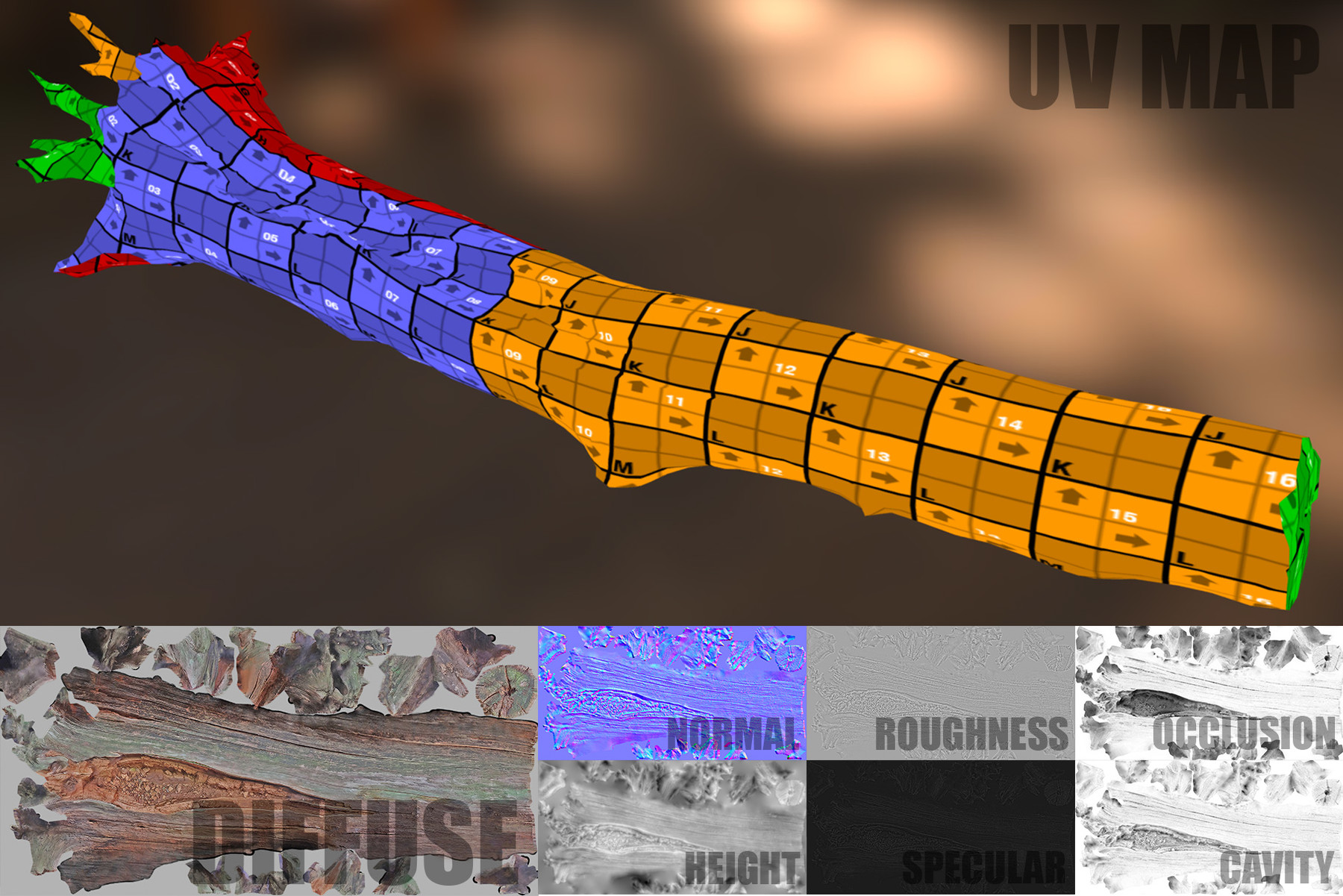 ArtStation - Dead Tree | Game Assets