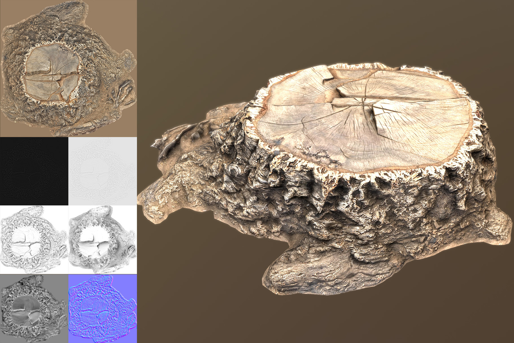 ArtStation - Stump | Game Assets