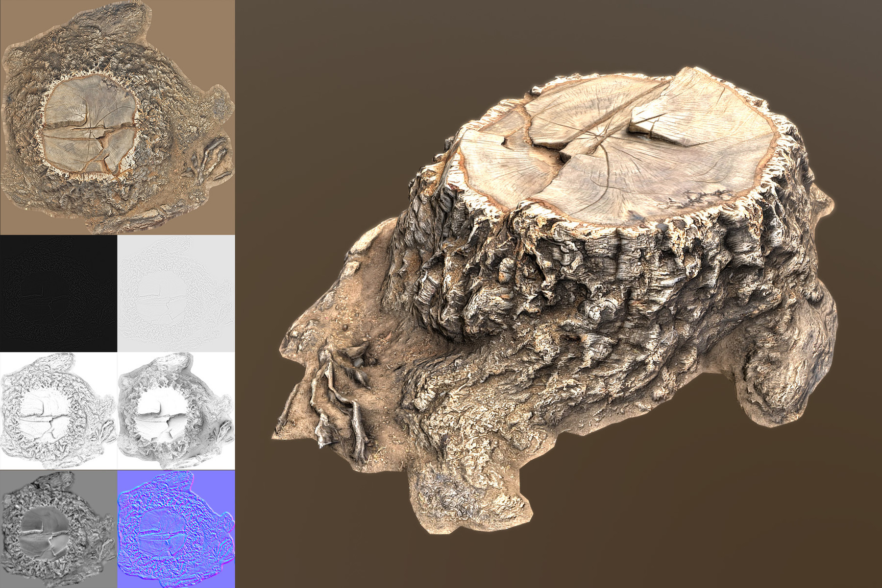 ArtStation - Stump | Game Assets