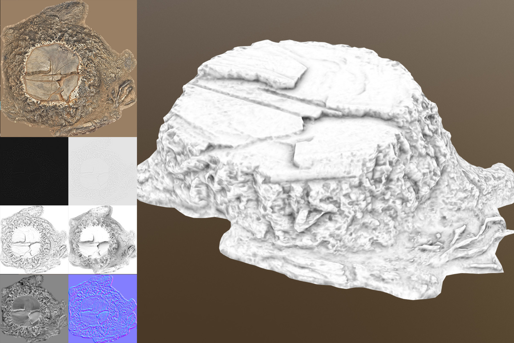 ArtStation - Stump | Game Assets