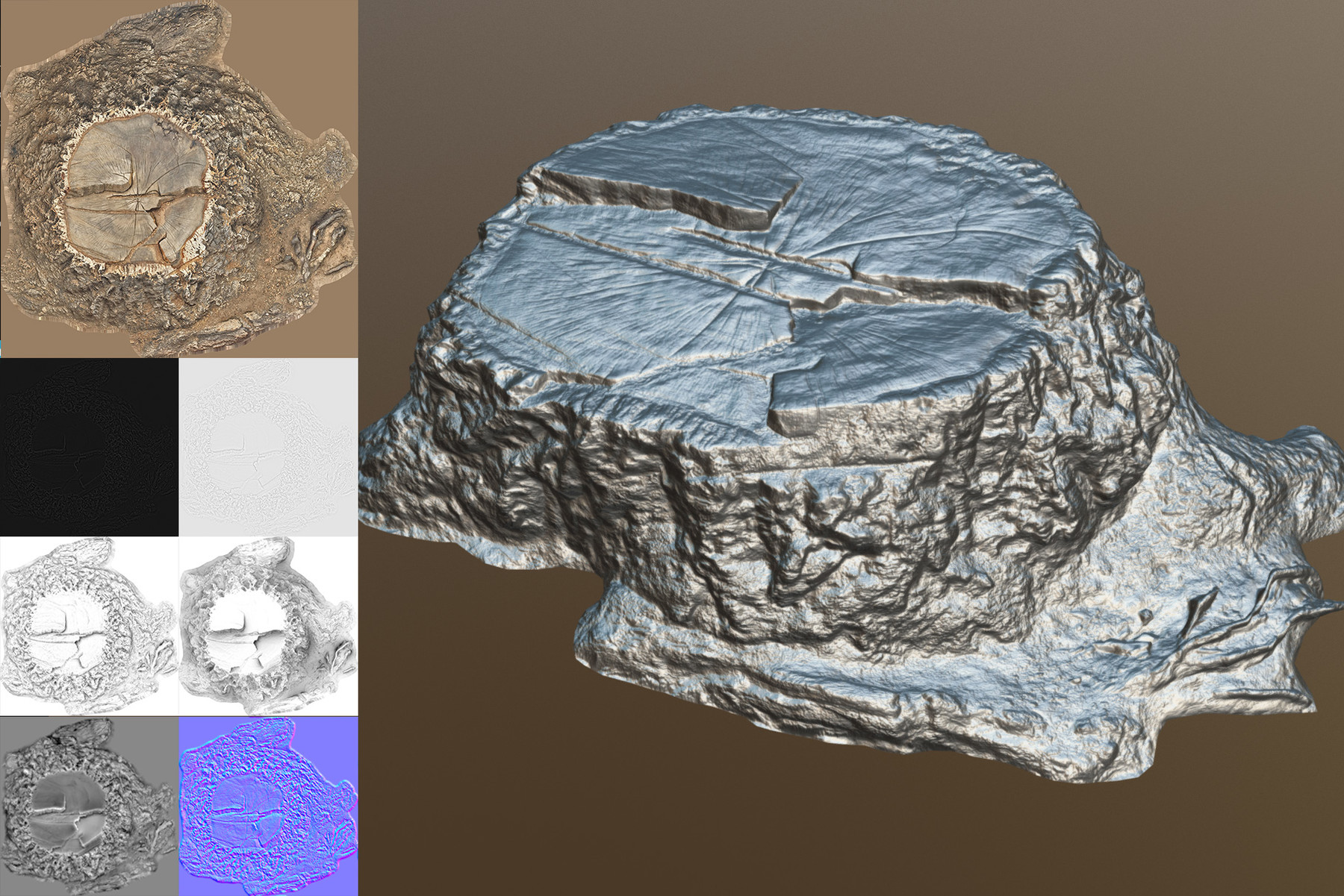 ArtStation - Stump | Game Assets