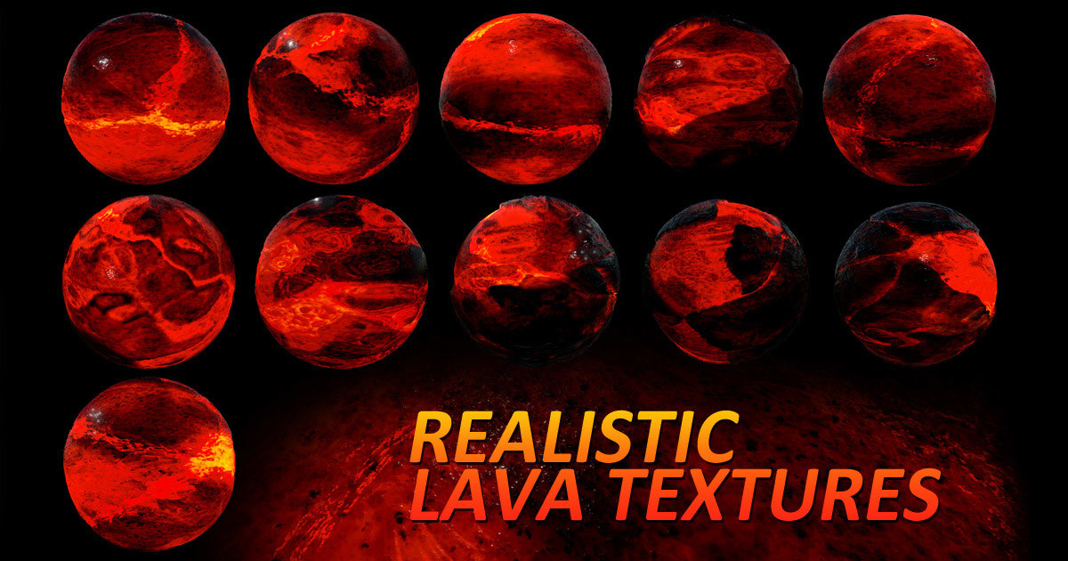 ArtStation - Lava Textures | Game Assets