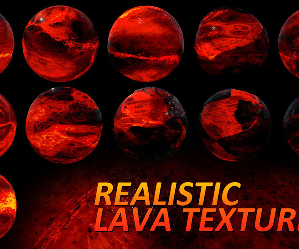 ArtStation - Lava Textures | Game Assets
