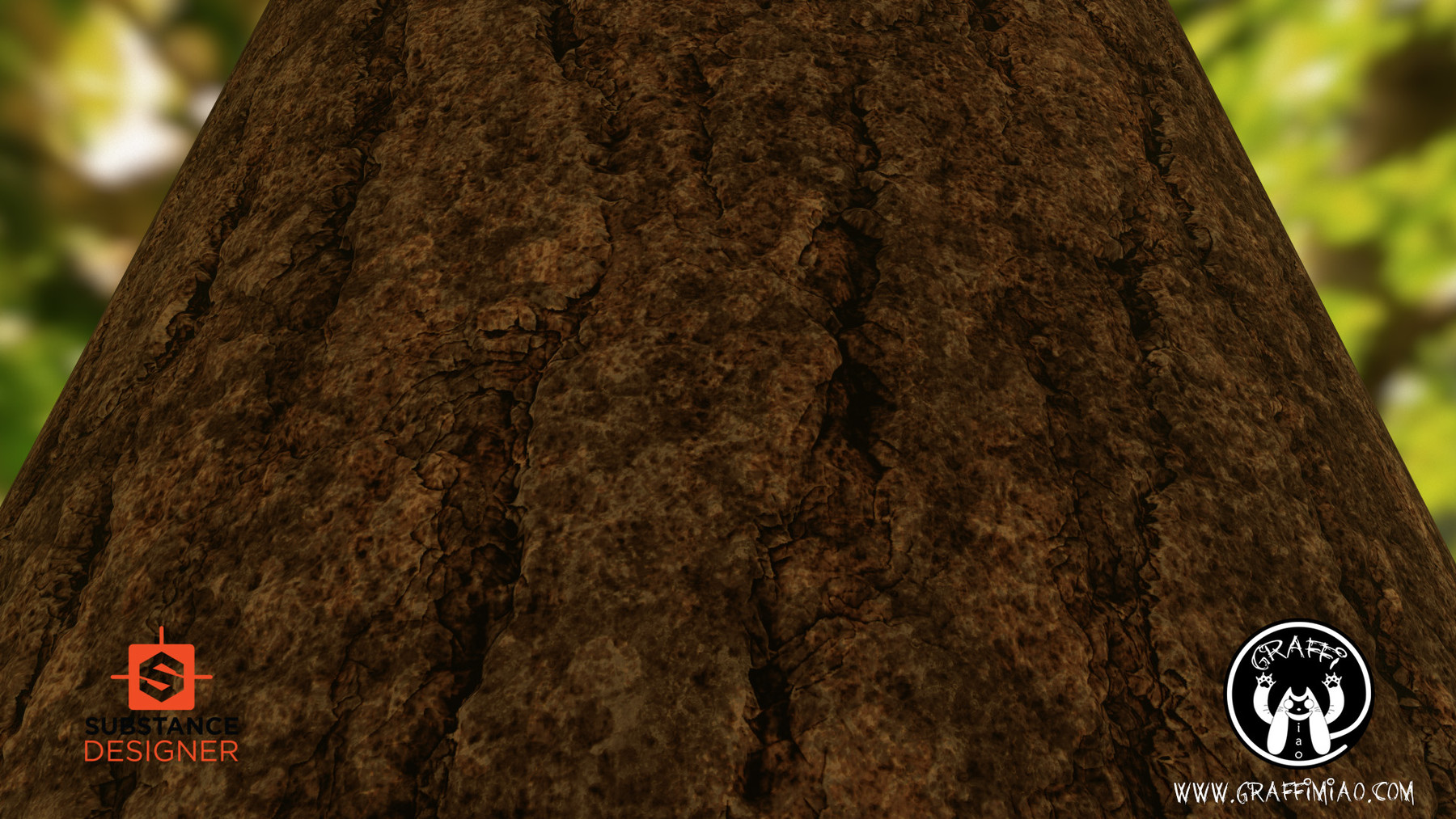 ArtStation - Tree Bark - Substance Designer | Game Assets