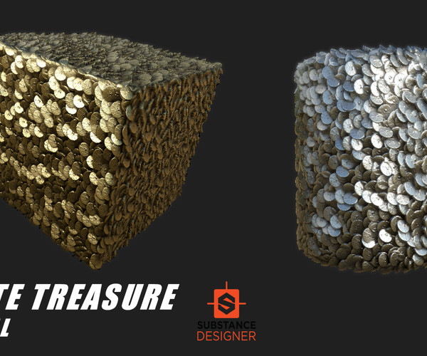 ArtStation - Pirate Treasure Material | Game Assets