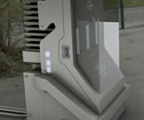 ArtStation - SciFi Hospital Machine | Resources