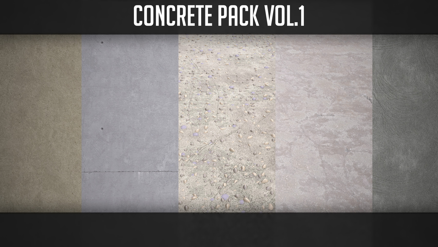 ArtStation - Concrete Vol.1 | Game Assets