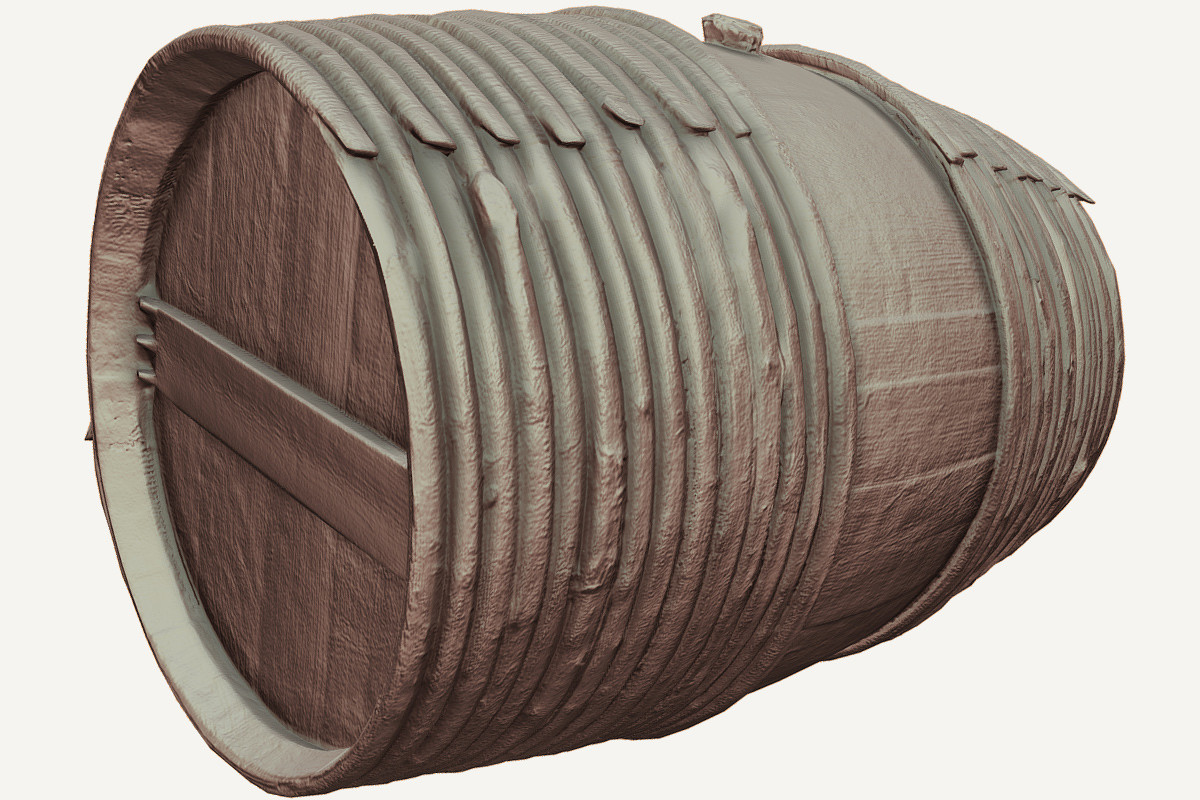 ArtStation - Photorealistic Wooden Barrel | Game Assets