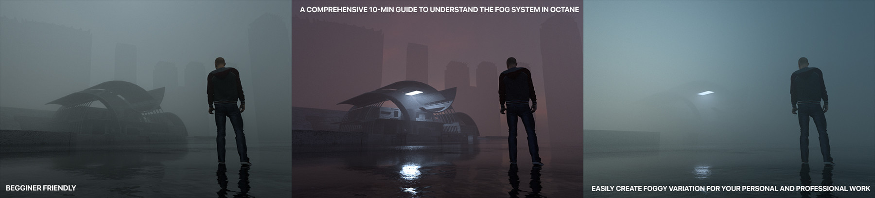 ArtStation - Realistic Octane fog | Tutorials