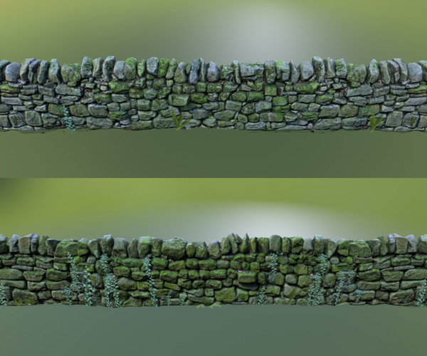 ArtStation - Stone Wall | Game Assets