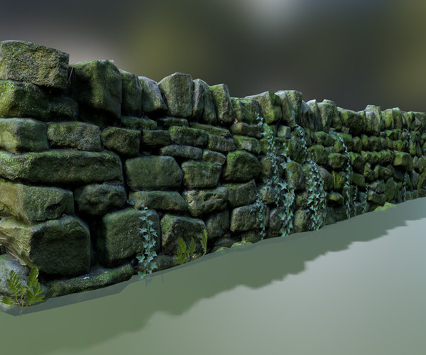 ArtStation - Stone Wall | Game Assets