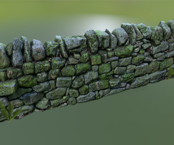 ArtStation - Stone Wall | Game Assets