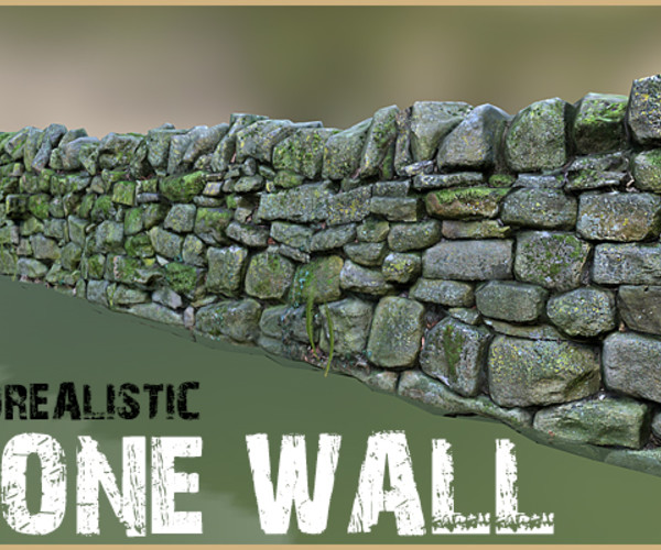 ArtStation - Stone Wall | Game Assets