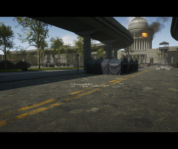 ArtStation - Quarantine Zone - Unreal Engine | Game Assets