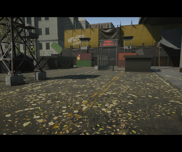 ArtStation - Quarantine Zone - Unreal Engine | Game Assets