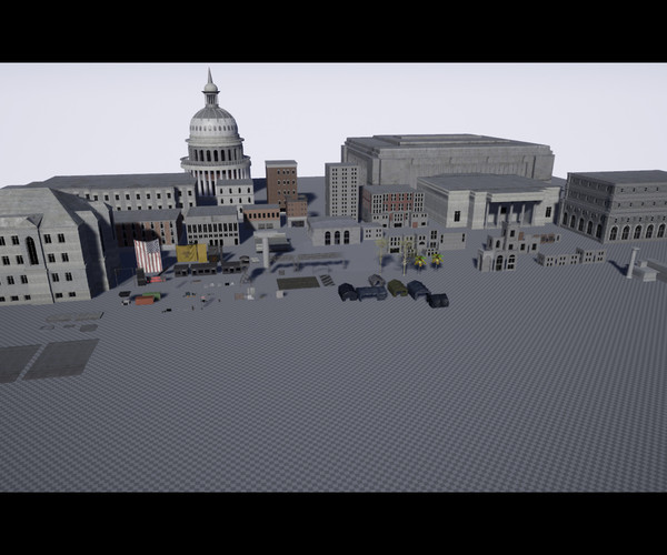 ArtStation - Quarantine Zone - Unreal Engine | Game Assets