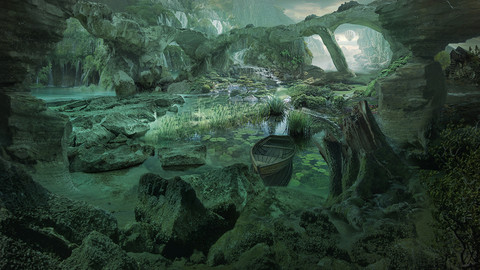 ArtStation - The dream world is real, background | Artworks