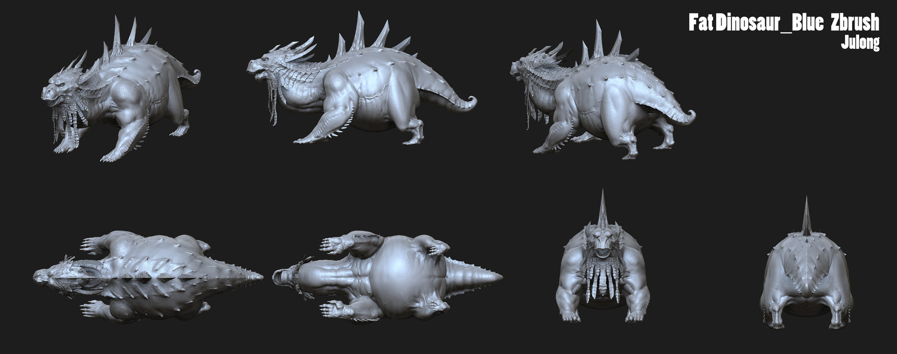 ArtStation - Fat Dinosaur | Resources