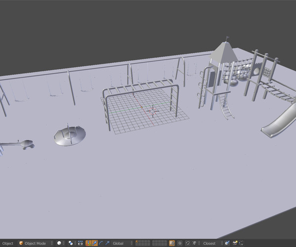 ArtStation - Playground Environment | Game Assets