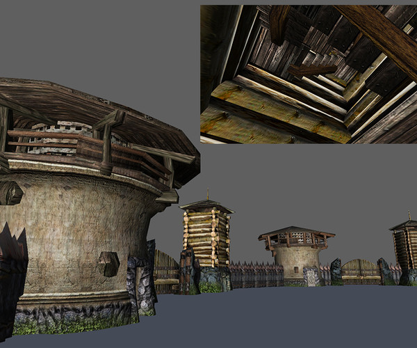 ArtStation - ort Elements Pack | Game Assets