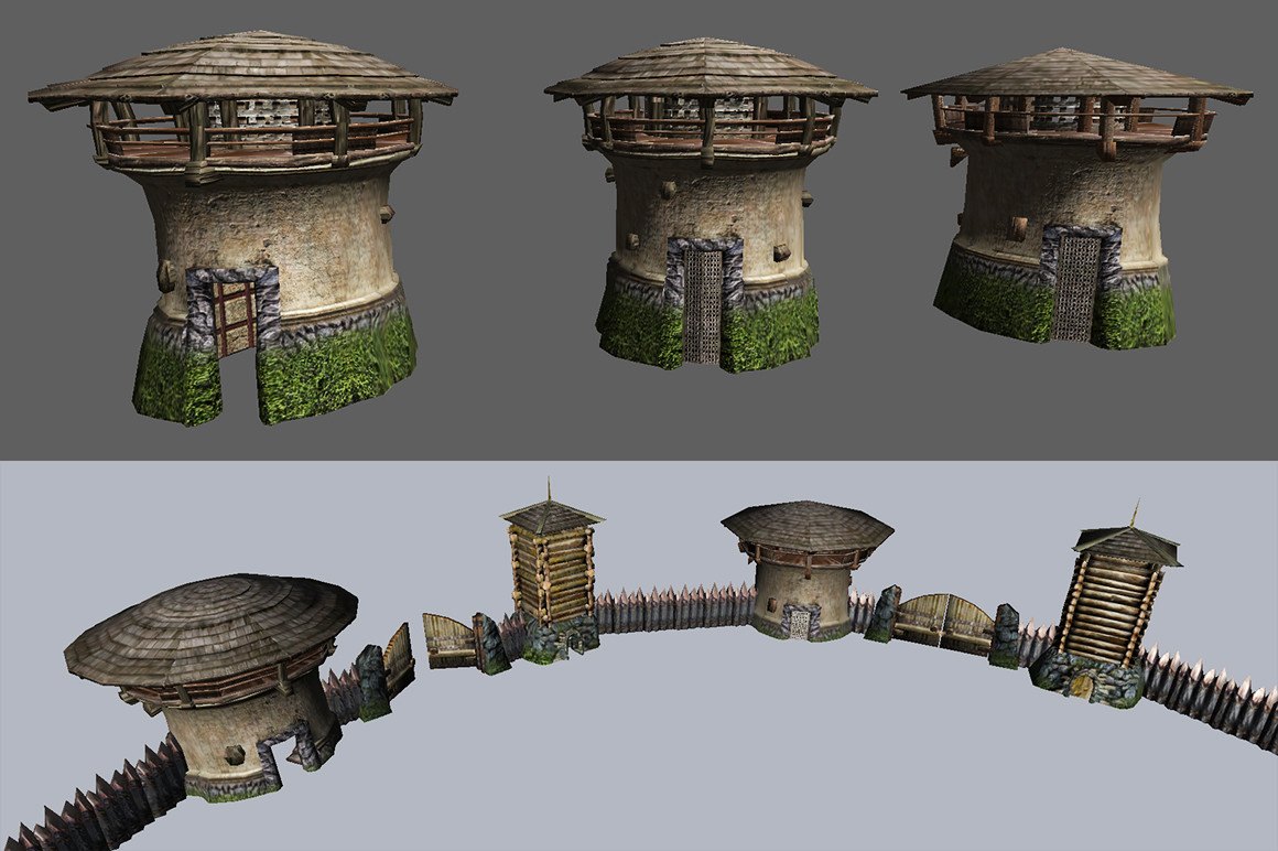 ArtStation - ort Elements Pack | Game Assets