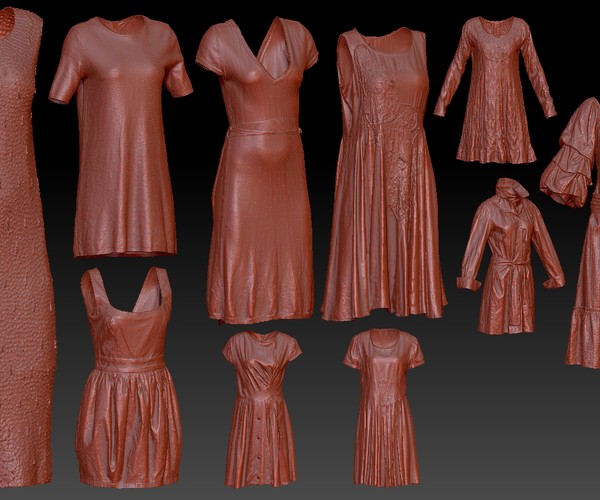 ArtStation - 20 Dresses | Resources