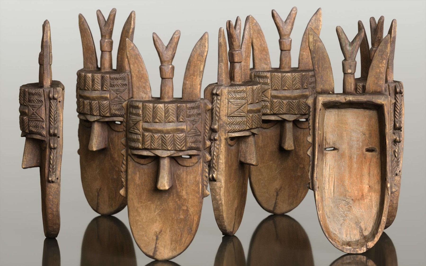 ArtStation - African Mask Collection | Resources