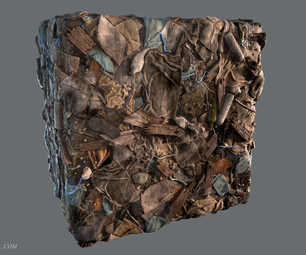 ArtStation - Garbage Dump Material | Game Assets