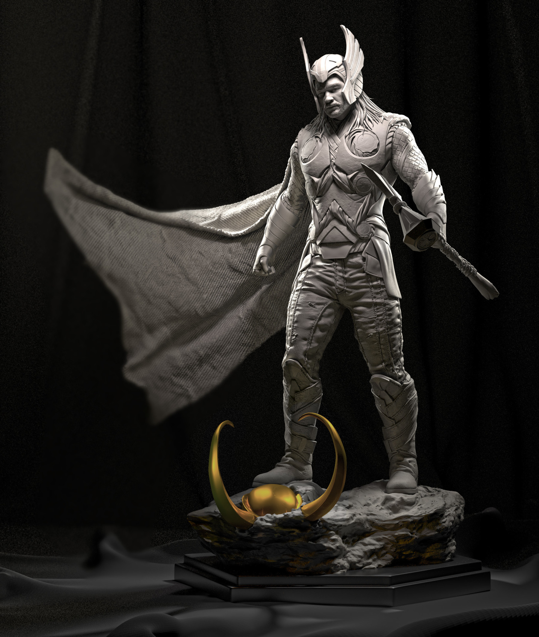 ArtStation - THOR (MCU version) | Game Assets