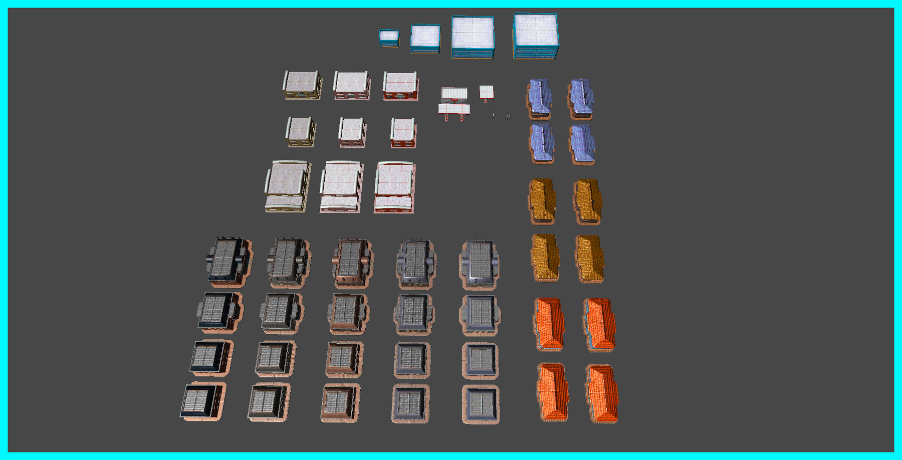 ArtStation - TOON TEXTURED BUILDINGS PACK | Game Assets