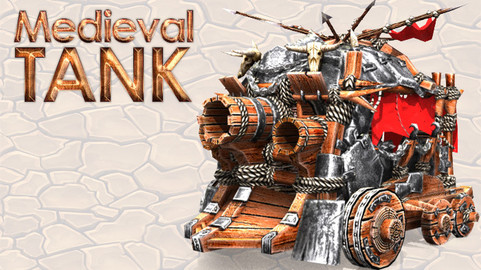 ArtStation - Medieval Tank | Game Assets