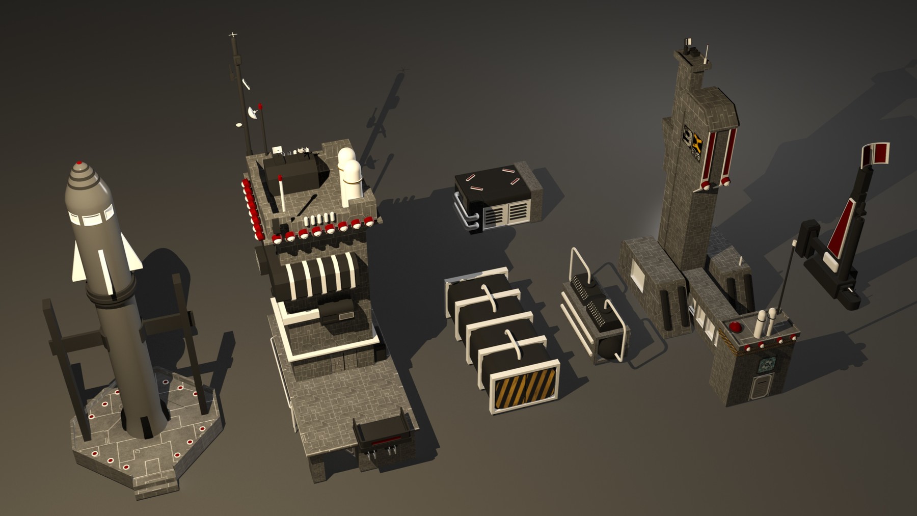 ArtStation - Mars Buildings (Base-Futuristic) | Resources