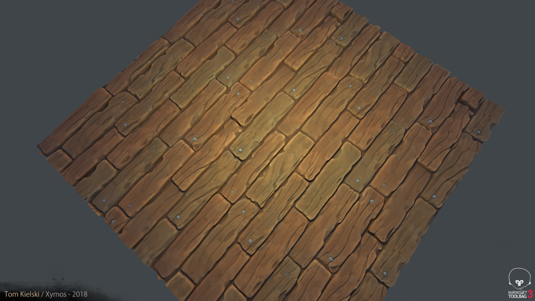 ArtStation - Stylized Wood Planks Material | Game Assets