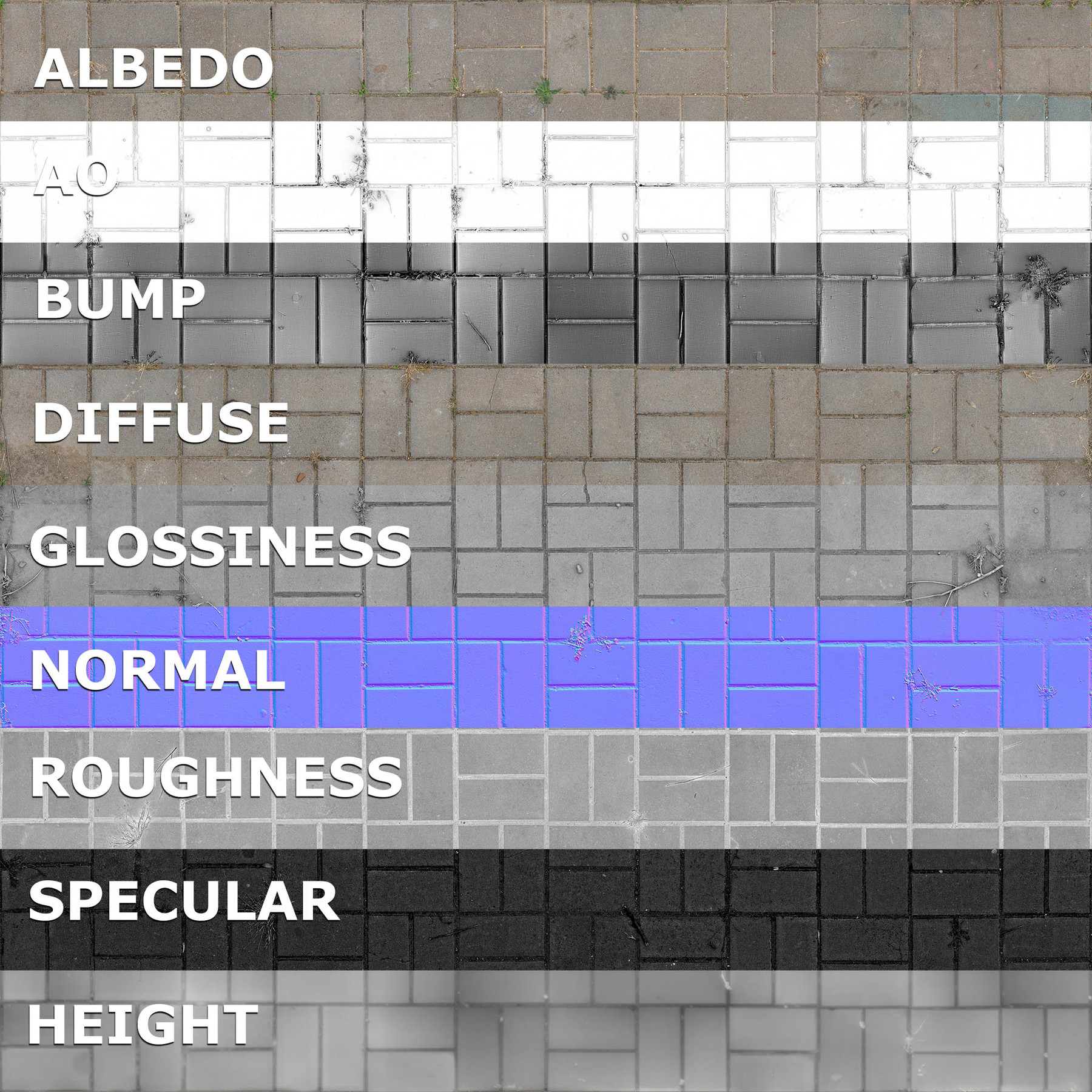 ArtStation - Tile - 8k Photogrammetry PBR Textures | Resources