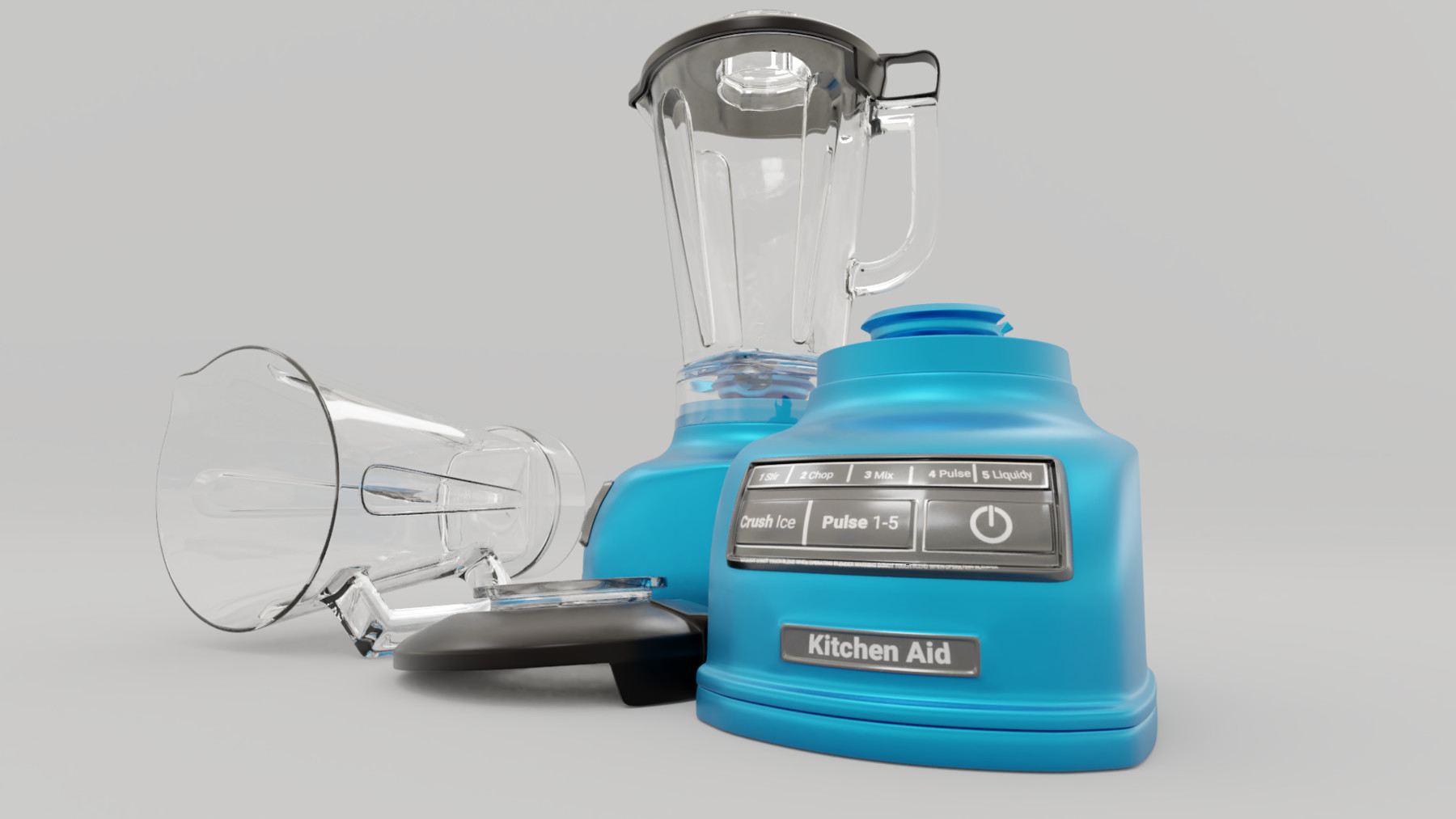 ArtStation - kitchenaid diamond blender kitchenware 3D model | Resources
