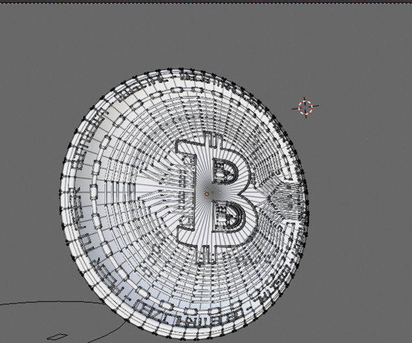 ArtStation - 3d bitcoin digital crypto currency coin 3D model | Resources