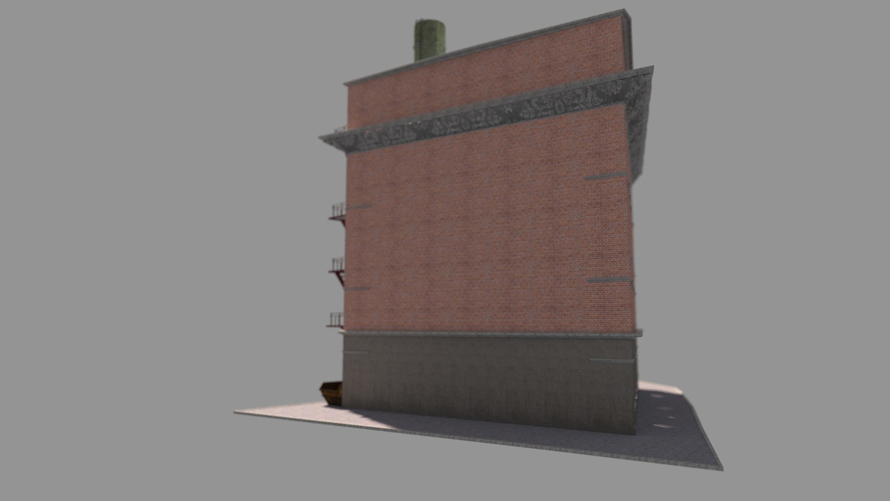 ArtStation - Corner building | Game Assets