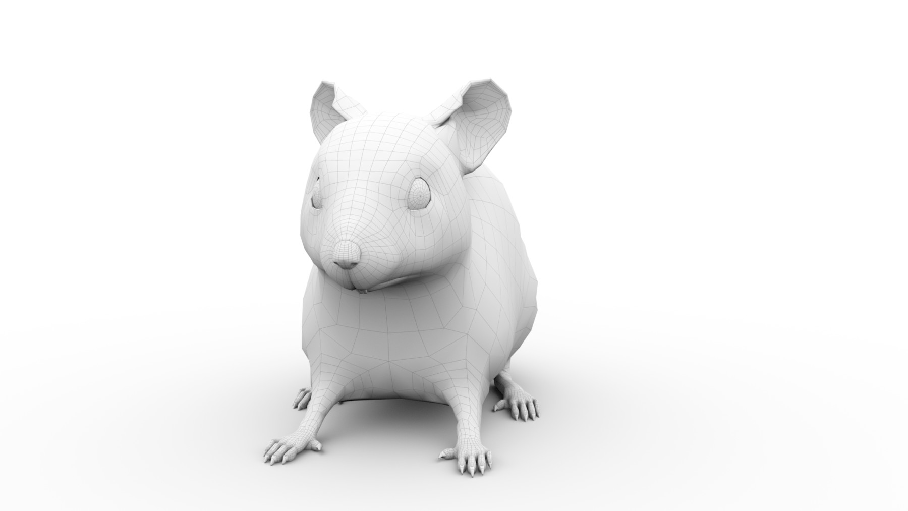 ArtStation - Mouse Basemesh - Realistic Style | Resources