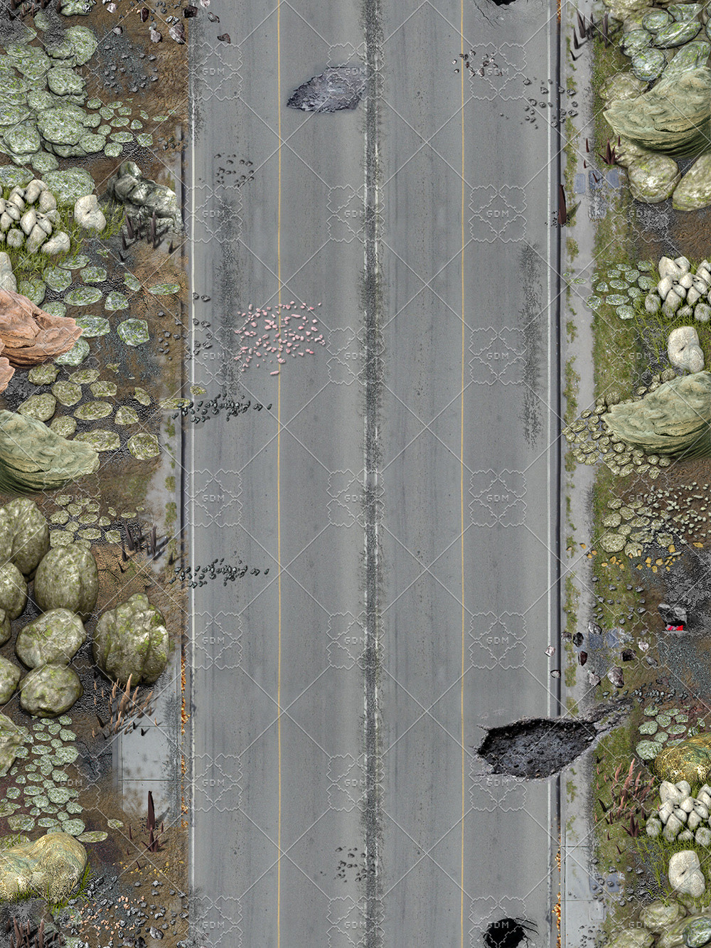 ArtStation - 2D SCROLLING ROAD GAME BACKGROUD | Game Assets