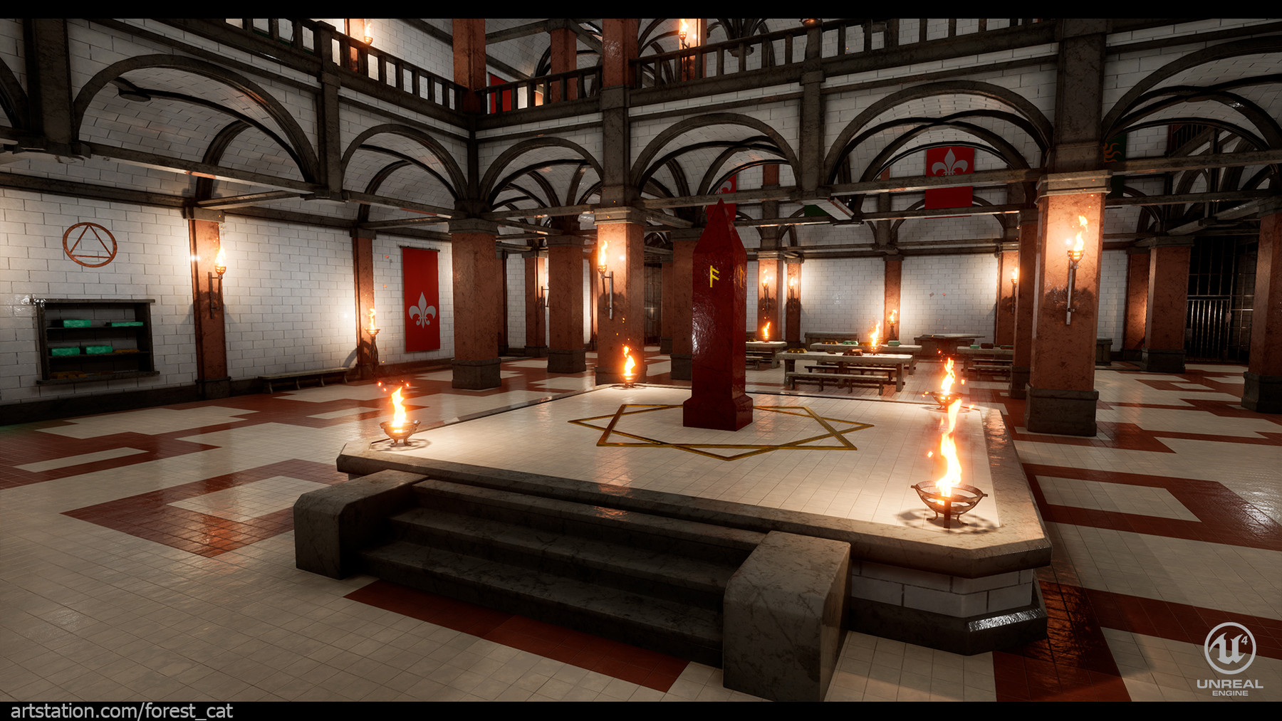 ArtStation - UE4 Modular Palace Dungeon A | Game Assets