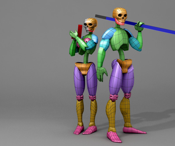 ArtStation - Anatomy 3D Model Reference For Artist 3D model | Resources